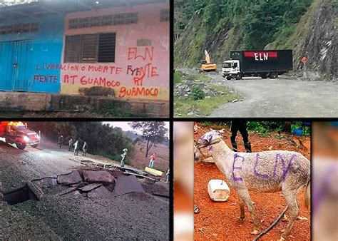 El Eln Impone Su Ley Con El Paro Armado En 5 Regiones