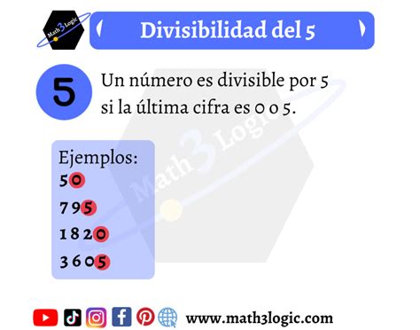 Explora la División entre 5 y su Criterio de Divisibilidad con Juegos