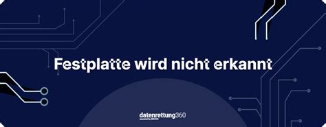 Festplatte Wird Nicht Erkannt Tipps Hilfe Datenrettung Wissen