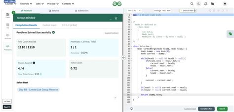 Mohammad Sharukh On Linkedin Gfg160 Geekstreak2024 Codingchallenge