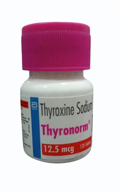12 5 Mcg Thyronorm Tablets At Rs 198 90 Bottle Thyronorm Tablet In Nagpur Id 2854021253797