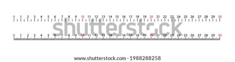 length measurement scale chart black on เวกเตอร์สต็อก ปลอดค่า