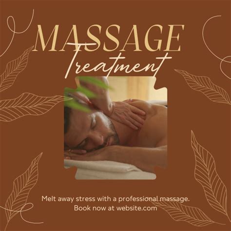 Body Massage Service Instagram Post Brandcrowd Instagram Post Maker