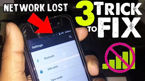 3 Way To Solve Network Losted Issue On Any Android Youtube