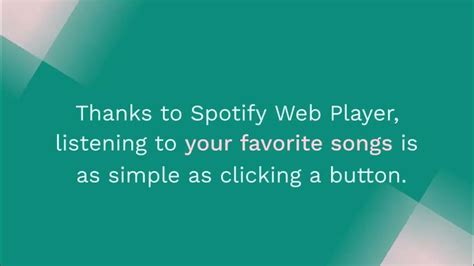 Spotify Web Player Music For Everyone Anywhere And Anytime Youtube