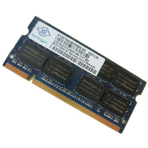 NT2GT64U8HD0BN-3C 0834.cn 2GB 2RX8 PC2-5300S-555-13-F1.667 - Memory / ram