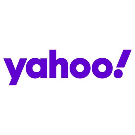 Yahoo Logo On A White Background