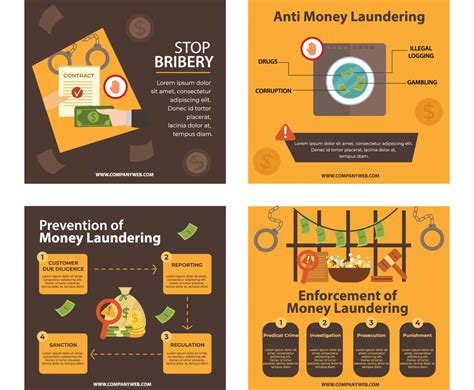 Stop Bribery Social Media Post Freevectors