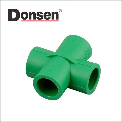 Bypass Cross PPR Plastic Fittings PPR Cross And PPR Fitting