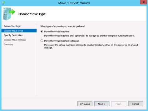 Shared Nothing Live Migration в Windows Server 2012