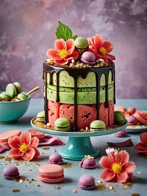 Whimsical Delights A Playful Dessert Creation Aulivin Com