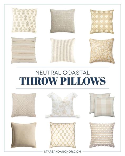 Easily Refresh And Elevate Your Space With These Neutral Coastal Throw