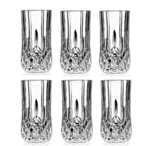 Rcr 9oz Opera Crystal Hiball Tumbler Set 6pc Shopee Malaysia