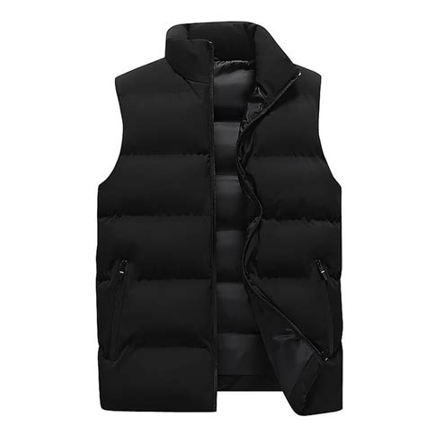 Walmart Black Sleeveless Denim Vest