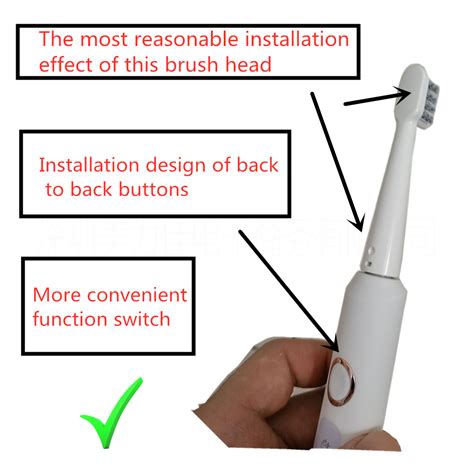 5pack Sonic Electric Toothbrush Brush Heads Compatible With Phylian H8
