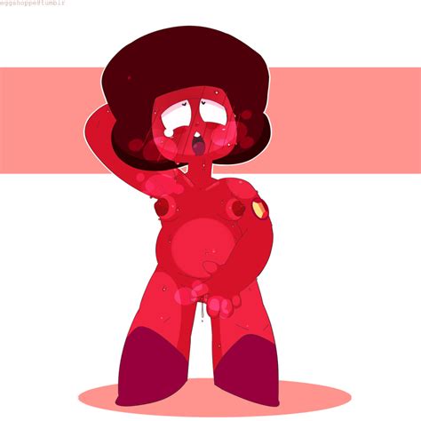 Rule 34 Ahe Gao Breasts Eggshoppe Pussy Ruby Gem Species Ruby Steven Universe Ruby Army