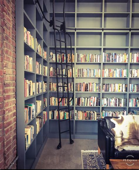 Custom Library Wall