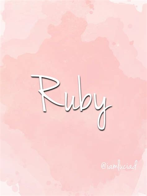 Ruby Red Precious Stone