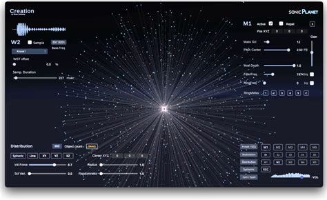 Sonicplanet Creation Lets You Synthesize Sound With A Physical Gravity Space Simulation Engine