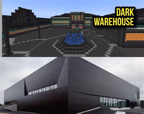 Dark Warehouse Minecraft Map