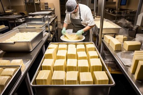 Overhead Shot Of A Tamale Making Assembly Line In Action Premium Ai