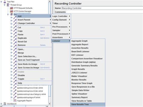 Recording A Jmeter Traversal Script For The Jpetstore Application Using