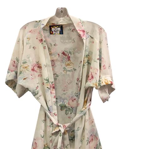 Vintage Rose Sheer Robe Blim Vancouver