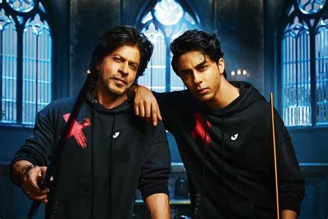 Shah Rukh Khan Aryan Khan Shah Rukh Khan Aryan Khan Appear To Koffee