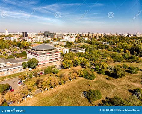 Beautiful Aerial View of Polytechnics University Campus in the Autumn Stock Photo - Image of ...