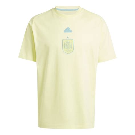 Maillot adidas Espagne Fanswear Euro Pulse Yellow Fútbol Emotion