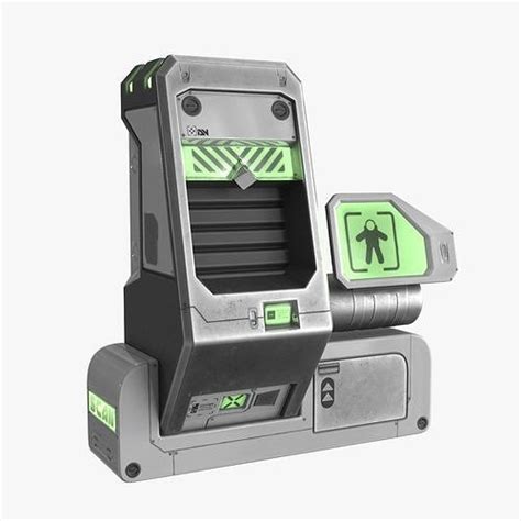 3d Model Sci Fi Scanner Display V3 Vr Ar Low Poly Cgtrader