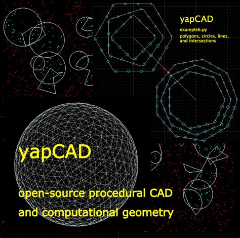 Github Rdevaul Yapcad Yet Another Procedural Cad And Computational Geometry System Written In