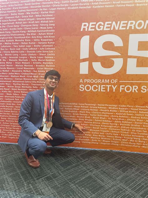 4th Place Finish For Eoff Lab Student At The International Science And