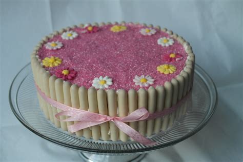 White Chocolate Finger Cake