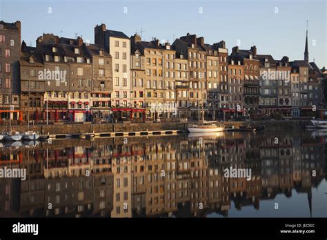France Normandy Honfleur Stock Photo Alamy