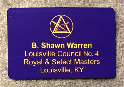 Royal And Select Master Full Color Custom Metal Name Badge 2 X 3