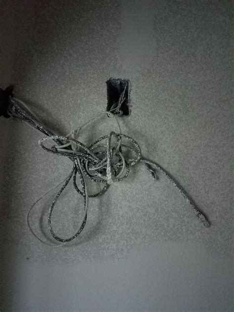 Sheetrocker Sprayed Texture On My Ethernet Cords In My New Construction House Can I Get It Off