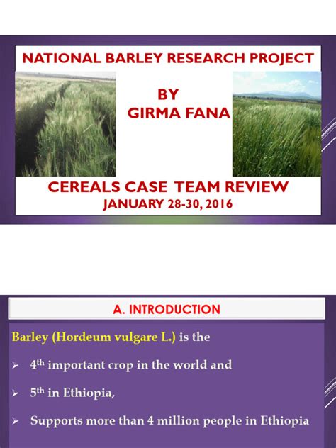 2016 National Barley Commodity Review Final Pdf