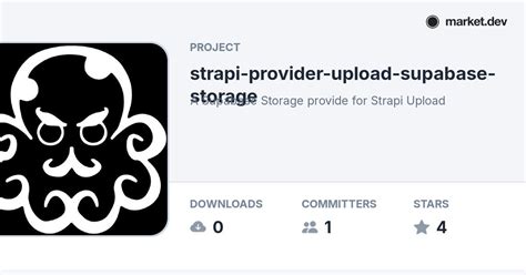 Strapi Provider Upload Supabase Storage Ecosystem Directory Marketdev