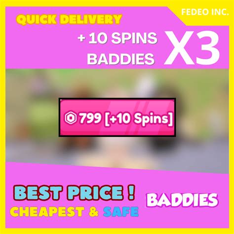 Baddies Game Items Gameflip