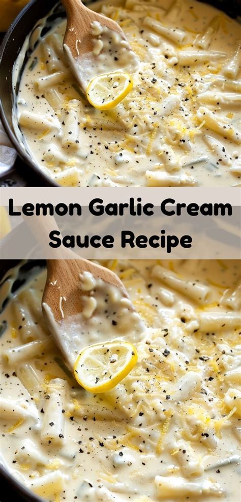 Lemon Cream Sauce Artofit