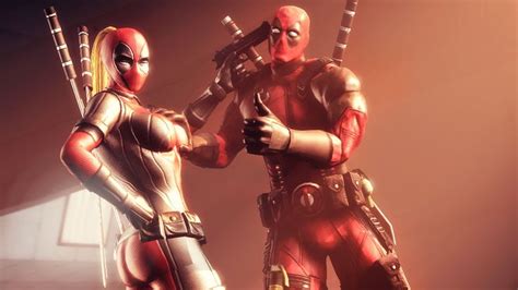 Deadpool And Lady Deadpool By Angryrabbitgmod On Deviantart Lady