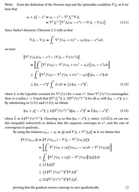Optimization Convergence Rate Of Steepest Descent By Newtons Method