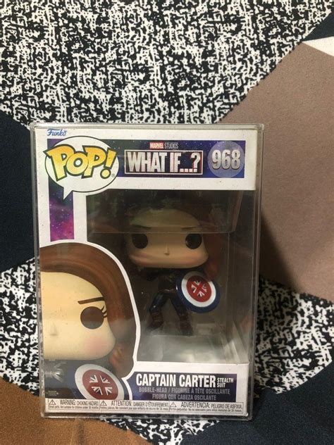 What If Captain Carter Stealth Suit Marvel Funko Pop Figure Hobbies