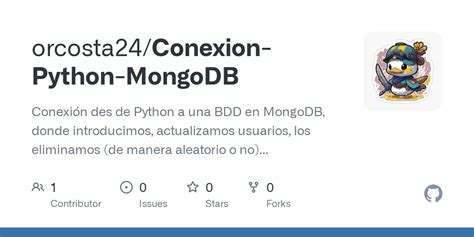 github orcosta24 conexion python mongodb conexión des de python a