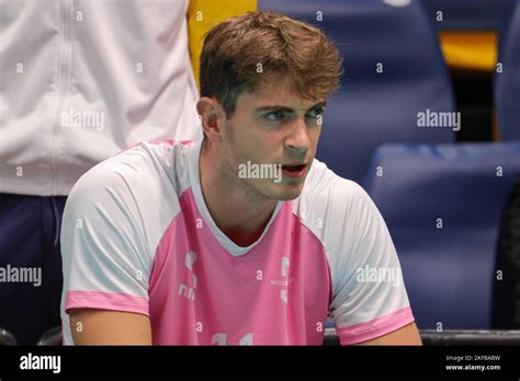 Modena Italien 16 November 2022 Tobias Krick Valsa Group Modena Während Des Modena Volley