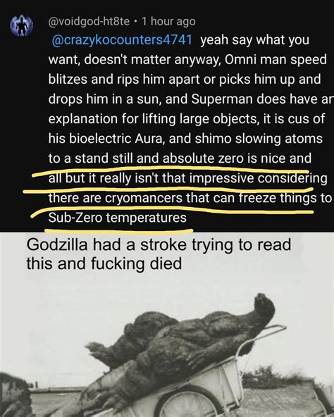 Worst Reply You Had In An Argument R Powerscaling