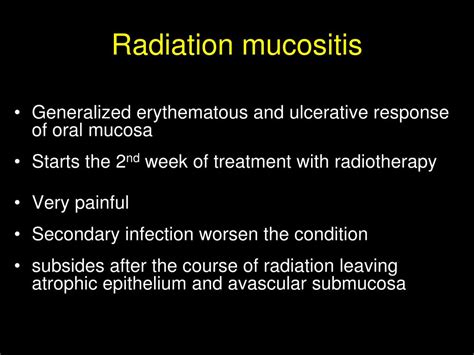 Radiation Mucositis Ppt At Greg Howell Blog