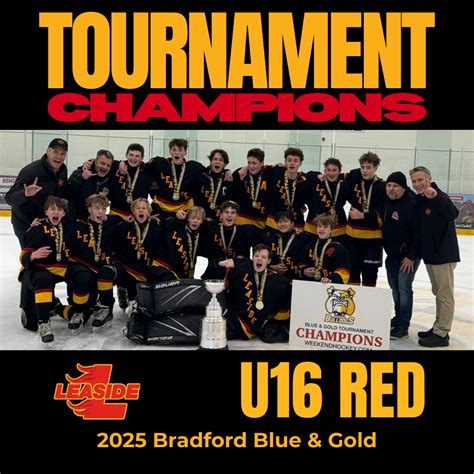 U16 Red Wins Bradford Blue And Gold Leaside Hockey