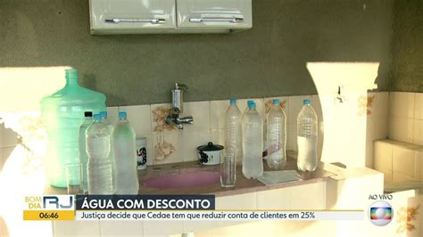 Vídeo Consumidores da Cedae vão ter 25 de desconto na conta de água